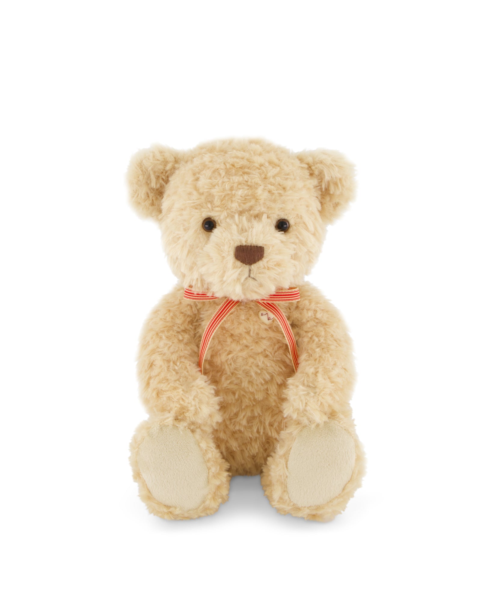 Arthur Bear Plush with Red Bow - Snuggle Bunnies | Shine on me